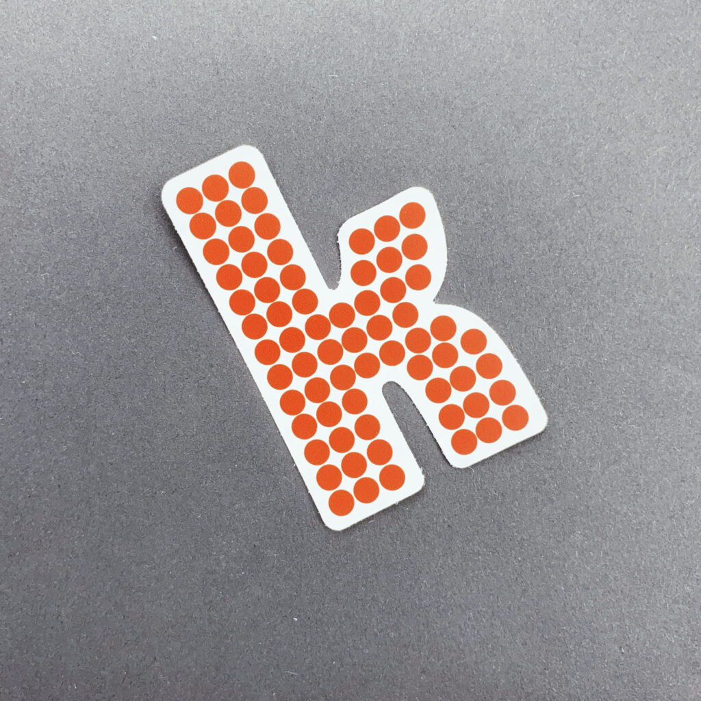 The Killers K Vinyl Sticker – Snippy Cow