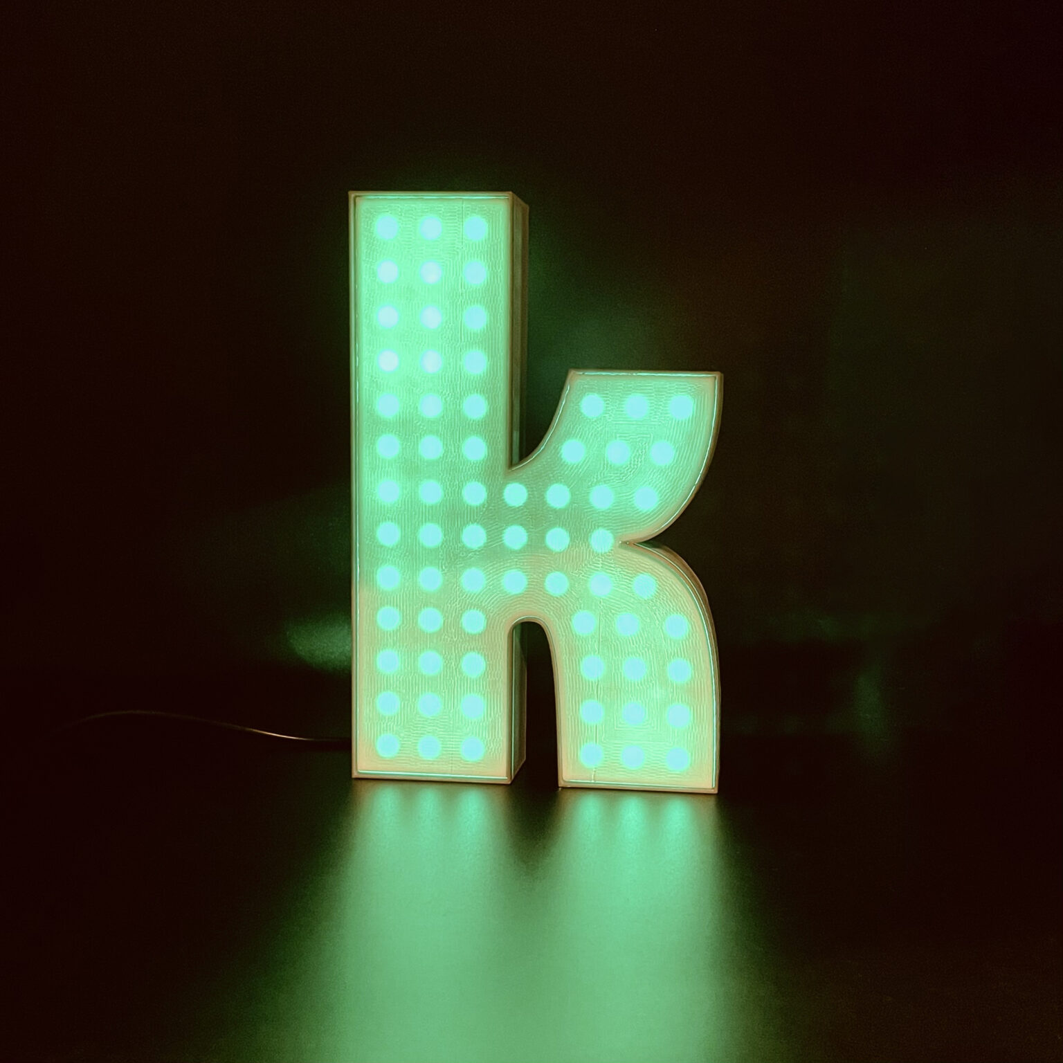 K Light Basic - K Desk LED Light - Inspired by The Killers – Snippy Cow